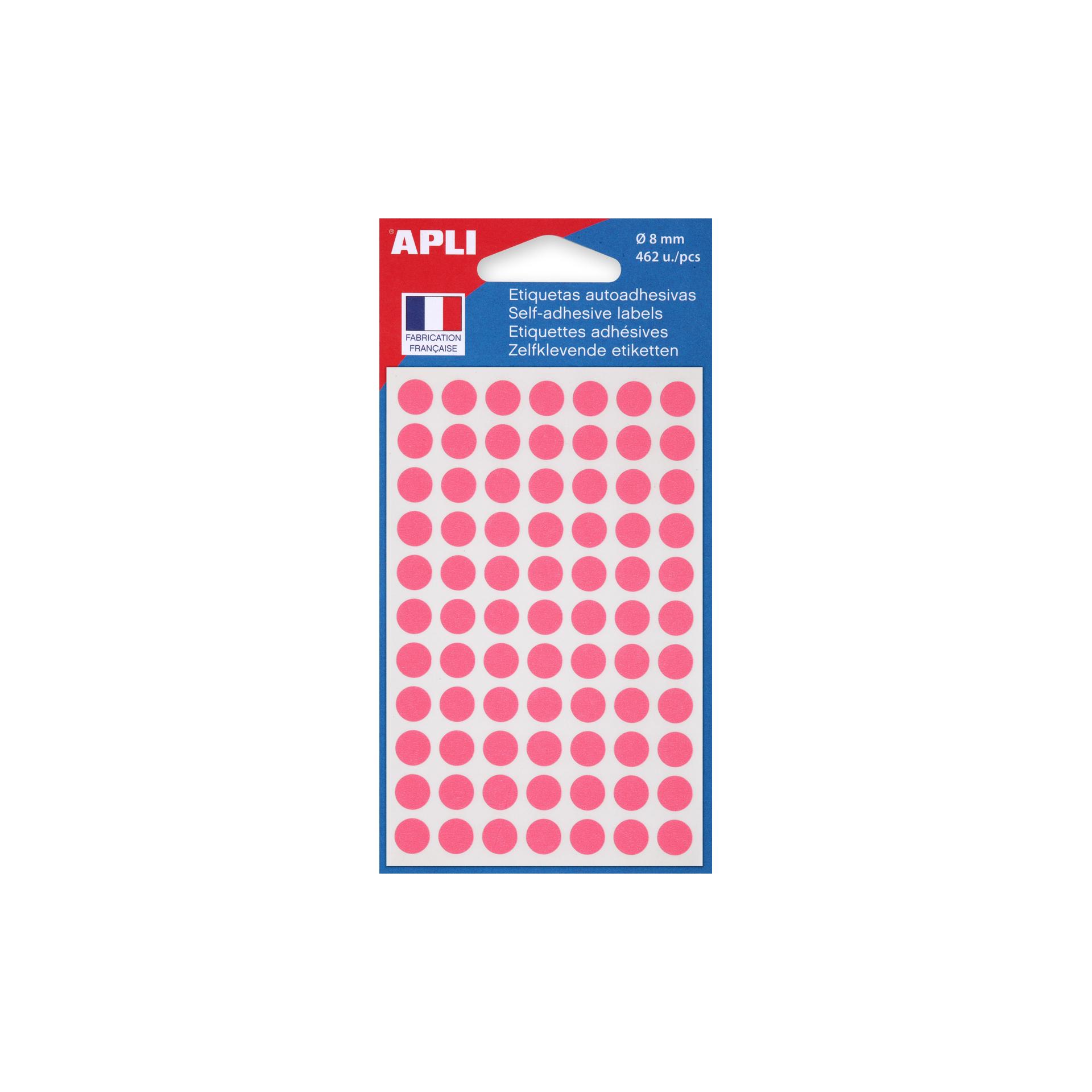 Pastilles rose Ø 8 mm 462 u. | APLI