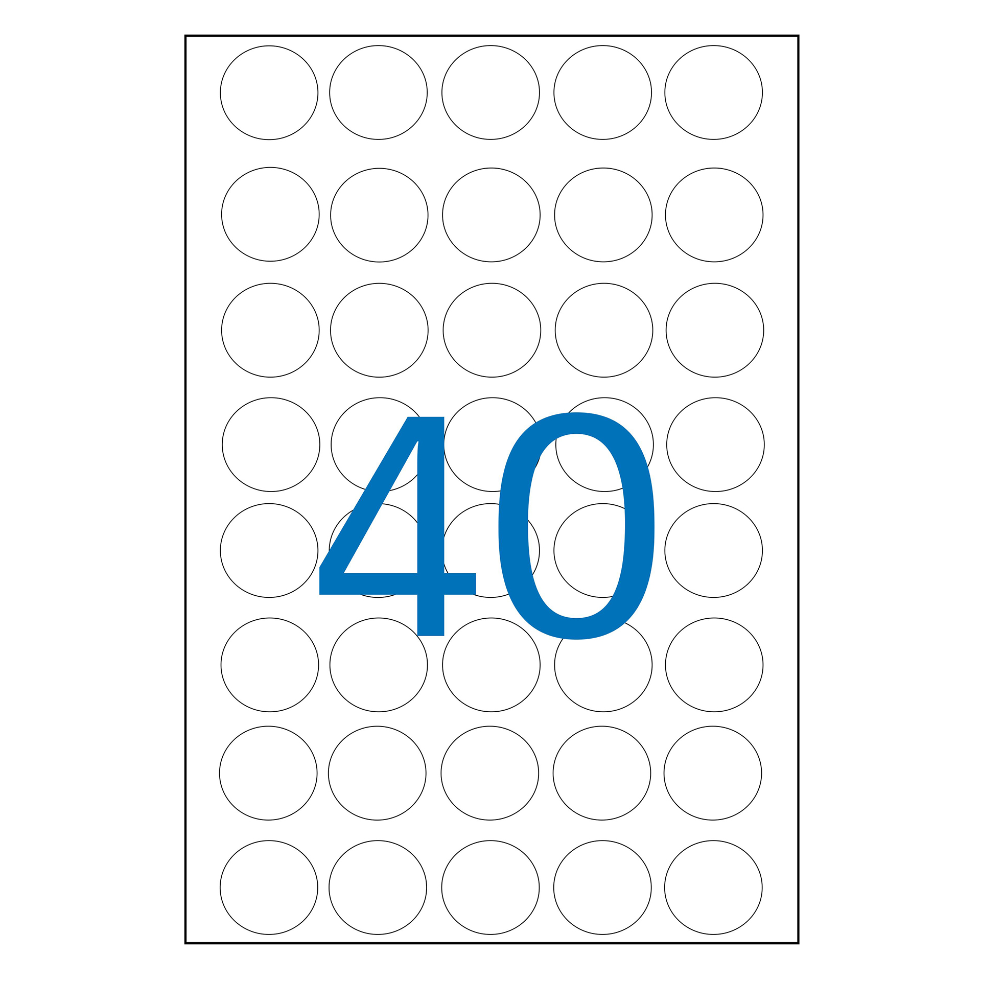 Pastilles bleue multi-usage Ø 24 mm 10 feuilles | APLI