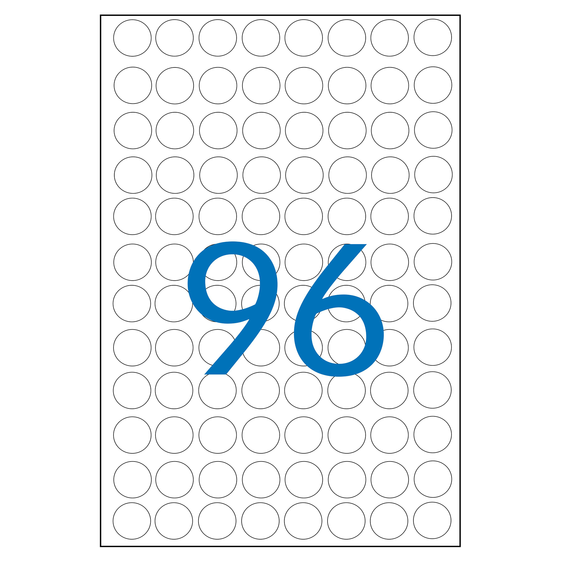 Pastilles rose multi-usage Ø 15 mm 10 feuilles | APLI