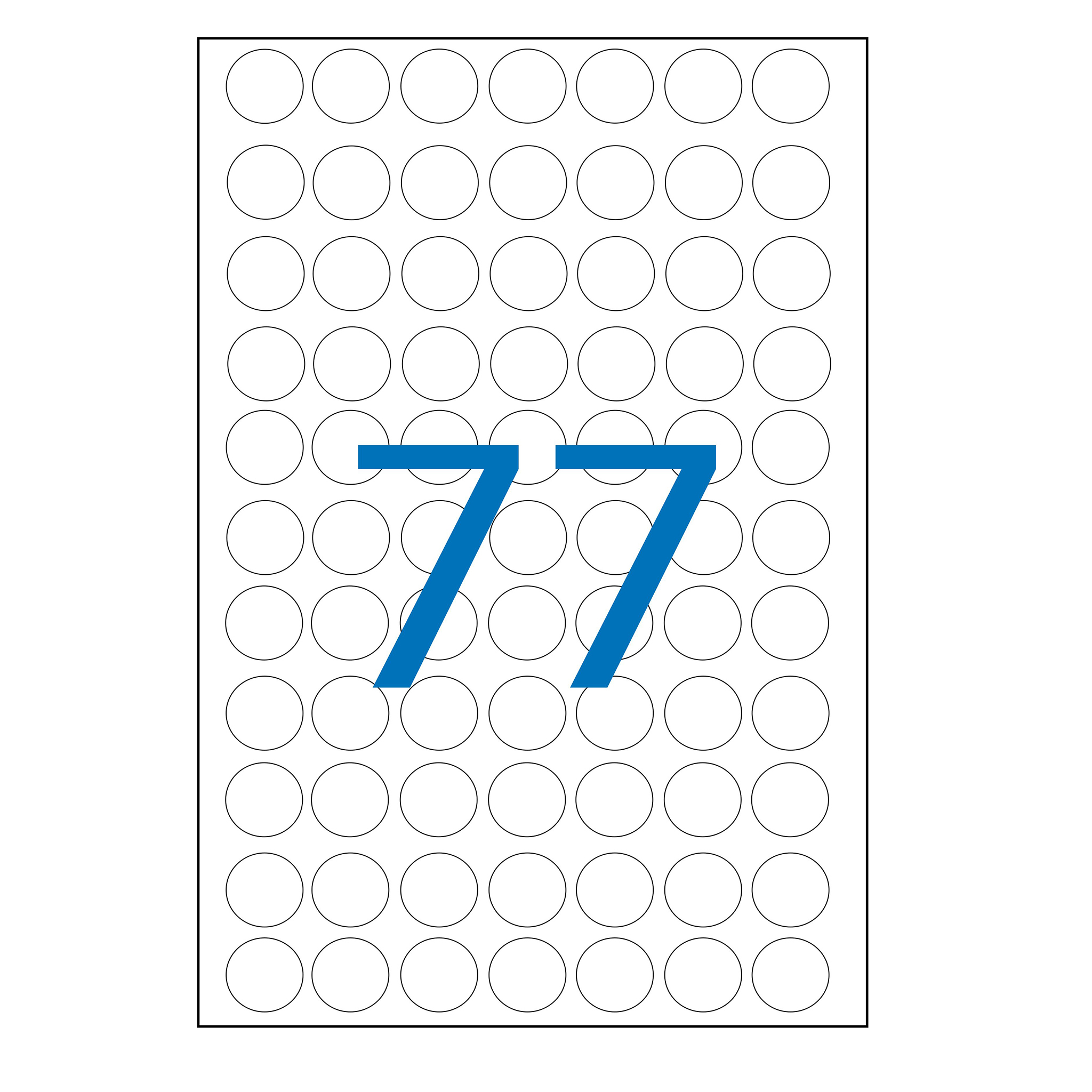 Pastilles rose Ø 8 mm 462 u. | APLI